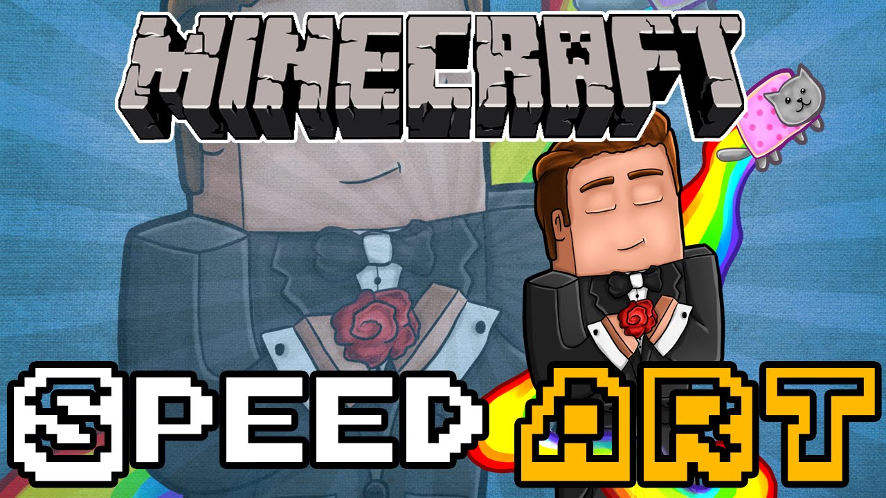 Minecraft Speed Art - TheKrevedkoStyle - YouTube