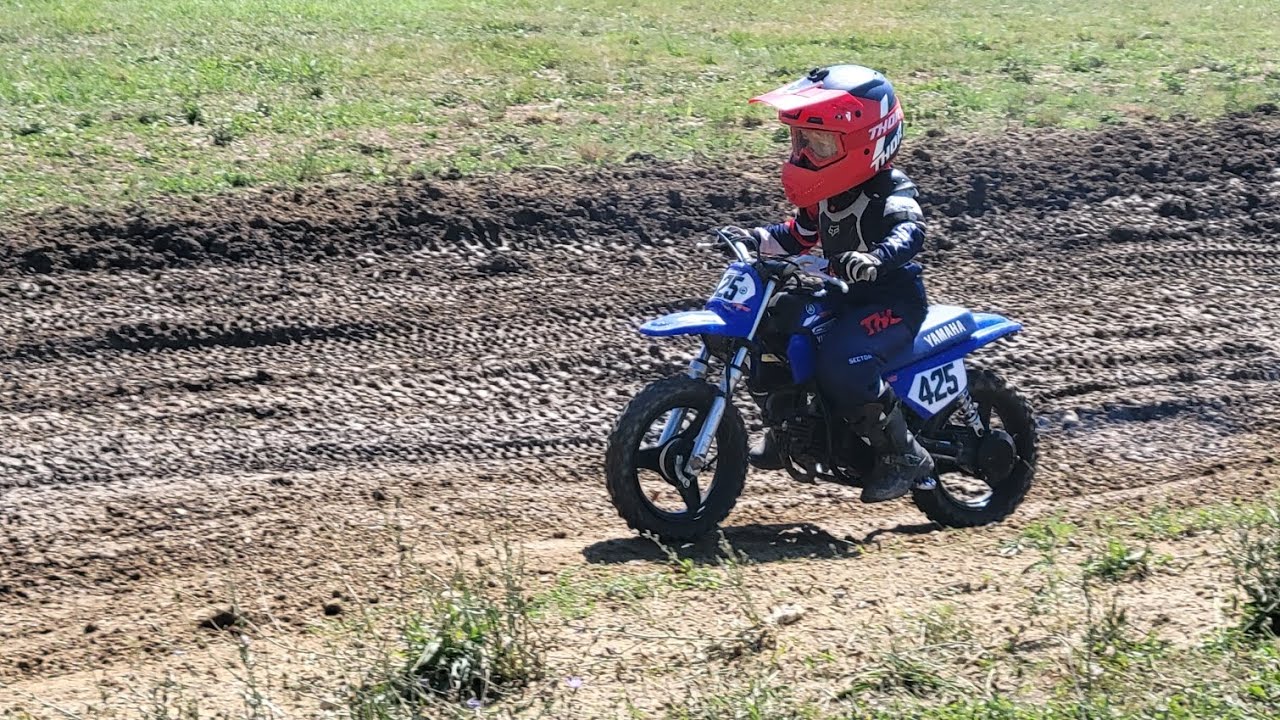 Mason W.V motocross Myles first race - YouTube