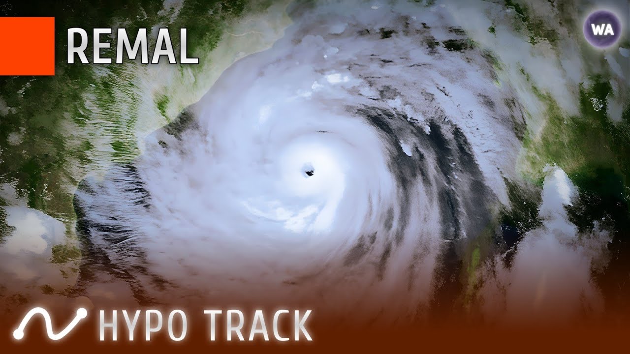 Hypothetical Track of Cyclone Remal (2024) - YouTube