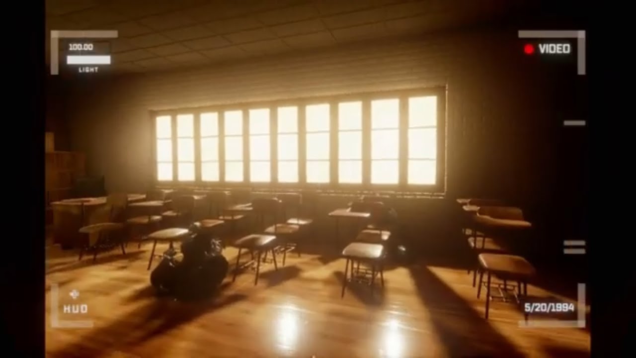 New Liminal Horror Game Where You Explore An Abandoned School - YouTube