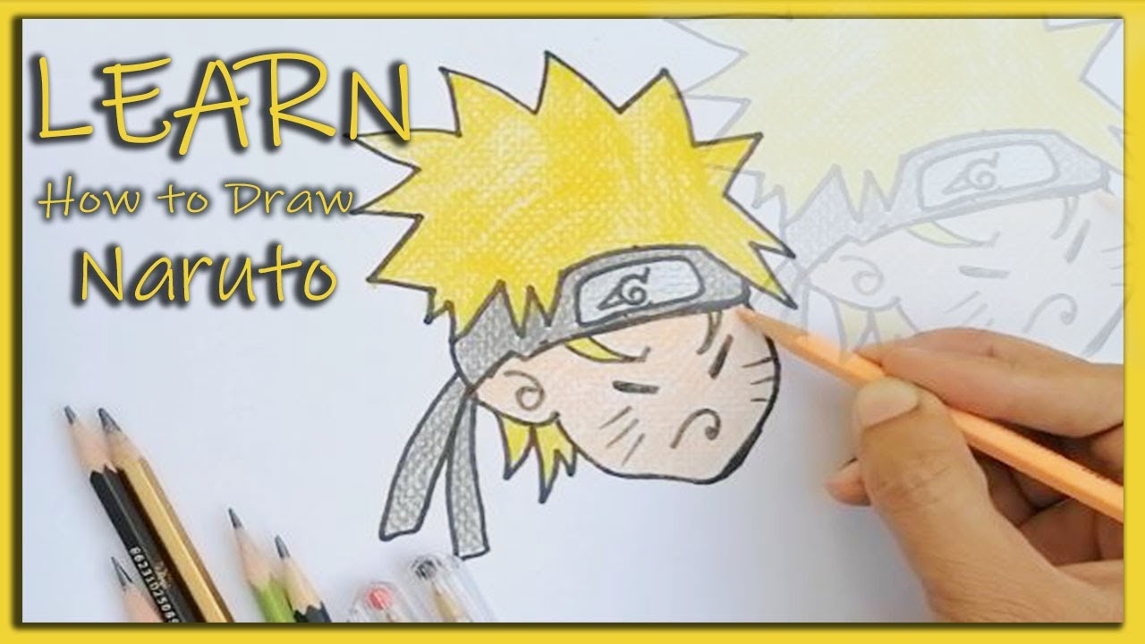 how to draw Naruto Uzumaki step by step || naruto drawing easy || How ...