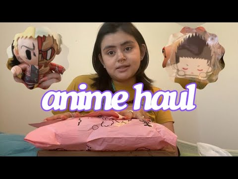ANIME MAIL HAUL (Attack on Titan + Blue Lock!) - YouTube