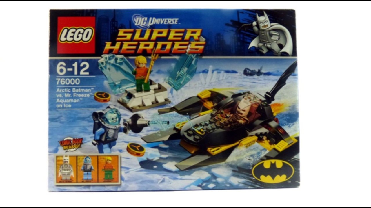 How To Build LEGO DC Super Heroes - Arctic Batman vs. Mr. Freeze ...