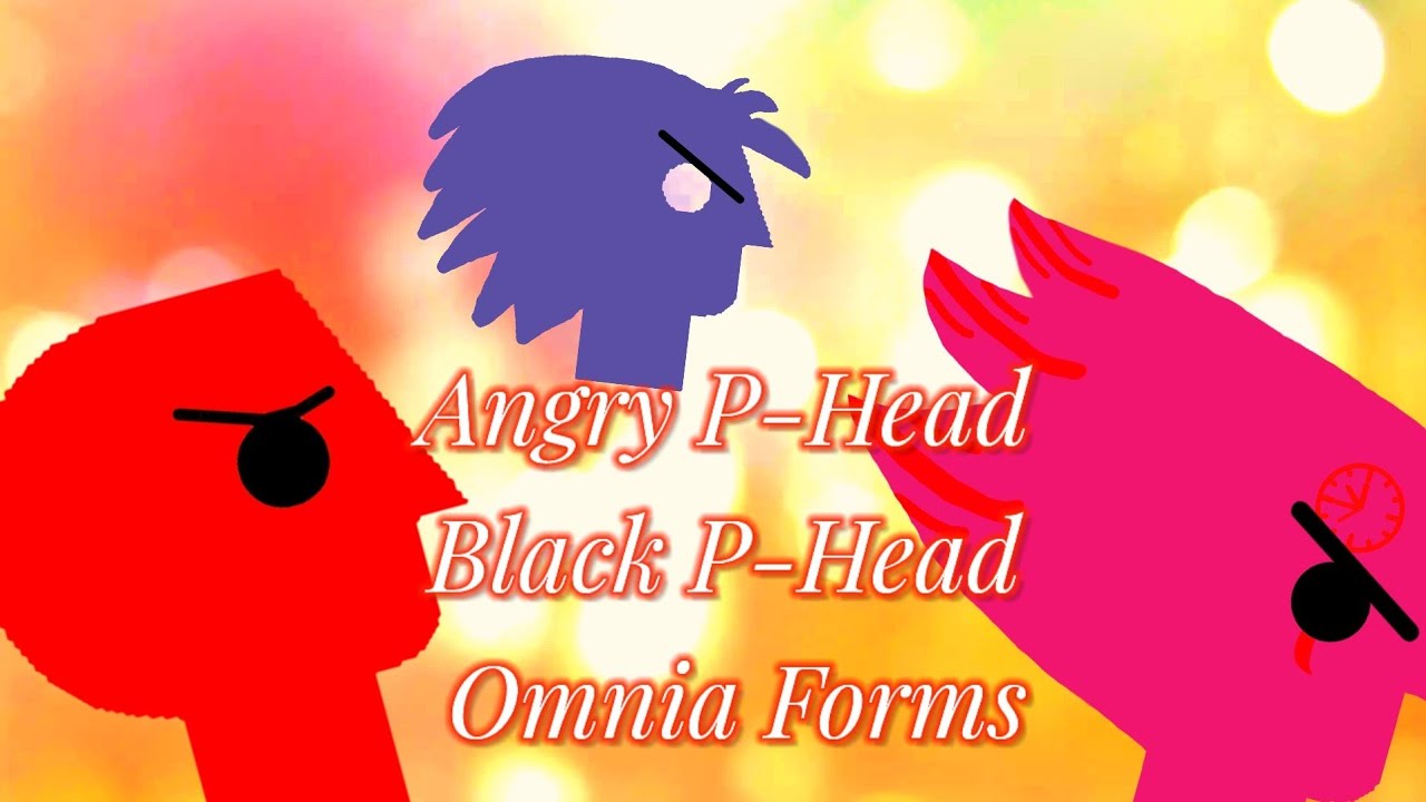 Angry P-Head Black P-Head Omnia Forms - YouTube