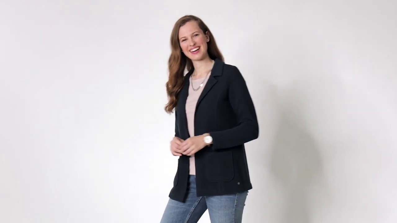 PATSY&LOU Damen Blazer - 241.784 | Personalshop - YouTube