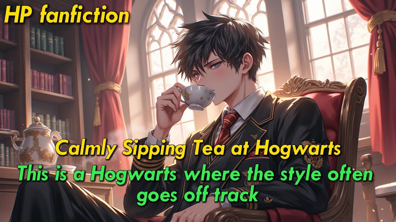 HP | Calmly sipping tea in this Hogwarts where the style often goes off ...