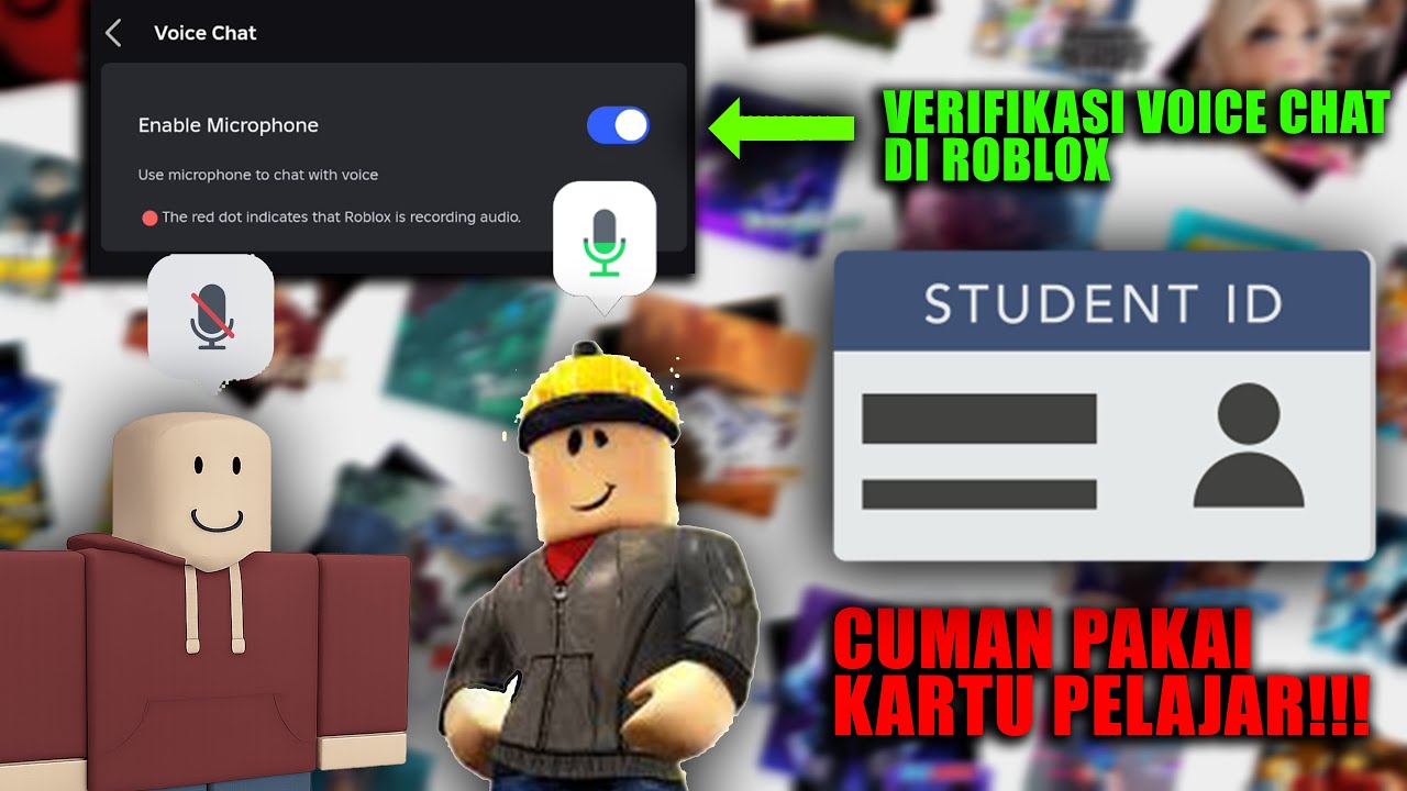 Cara Verifikasi Voice Chat Roblox Tanpa KTP - YouTube