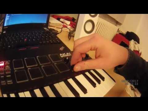 Producing Tutorial zur Steuerung der Effekte im FPC (Fruity Loops) via Midi Controller (akai mpk ...