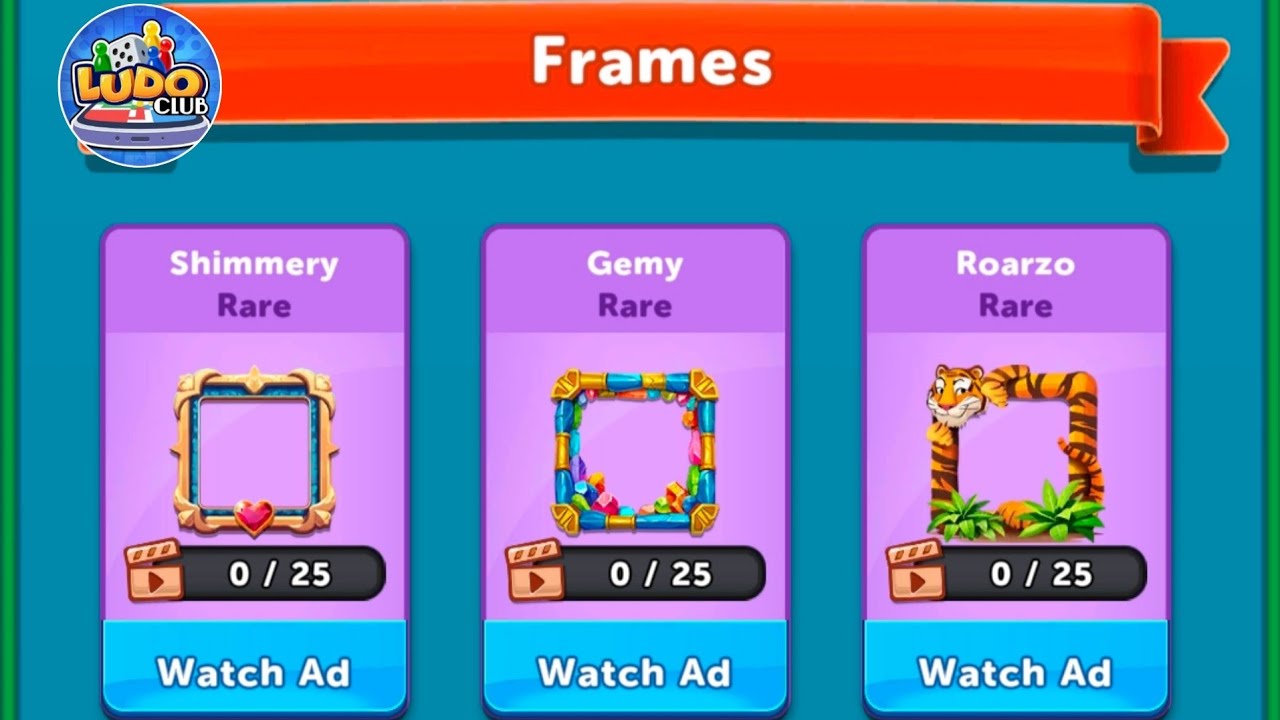 Ludo Club App Me Profile Frame Kaise Change Kare - YouTube