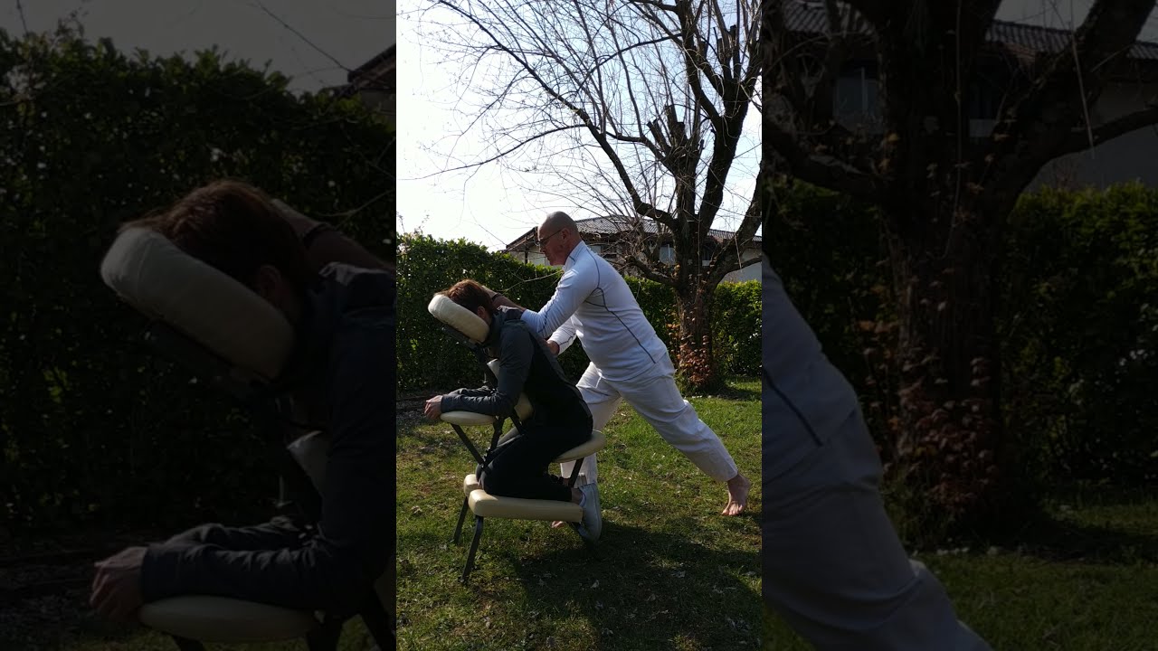 Massage Assis Amma En Plein Air Youtube