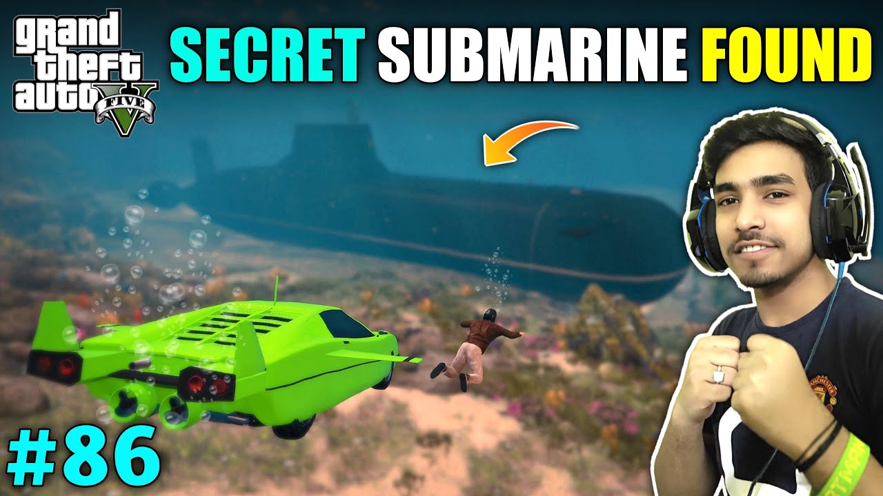 I STOLE UNDERWATER CAR TO FIND SUBMARINE | GTA V GAMEPLAY #86 - YouTube