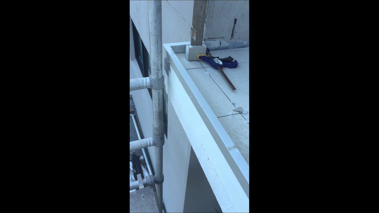Balcony waterproofing Sheet PVC membrane - YouTube