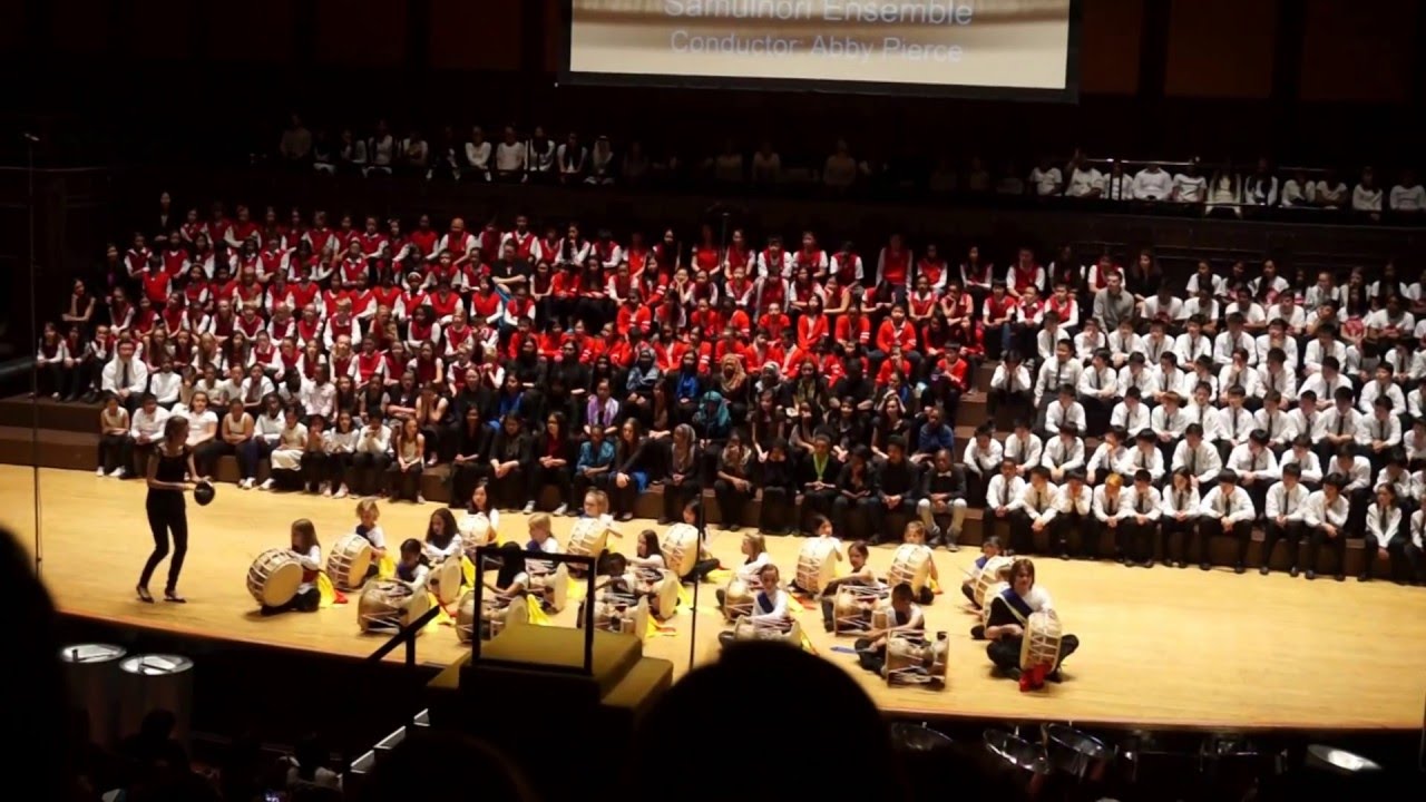 TDSB All-City Performance 2016 - Kilnori (Procession)/Samulnori and ...