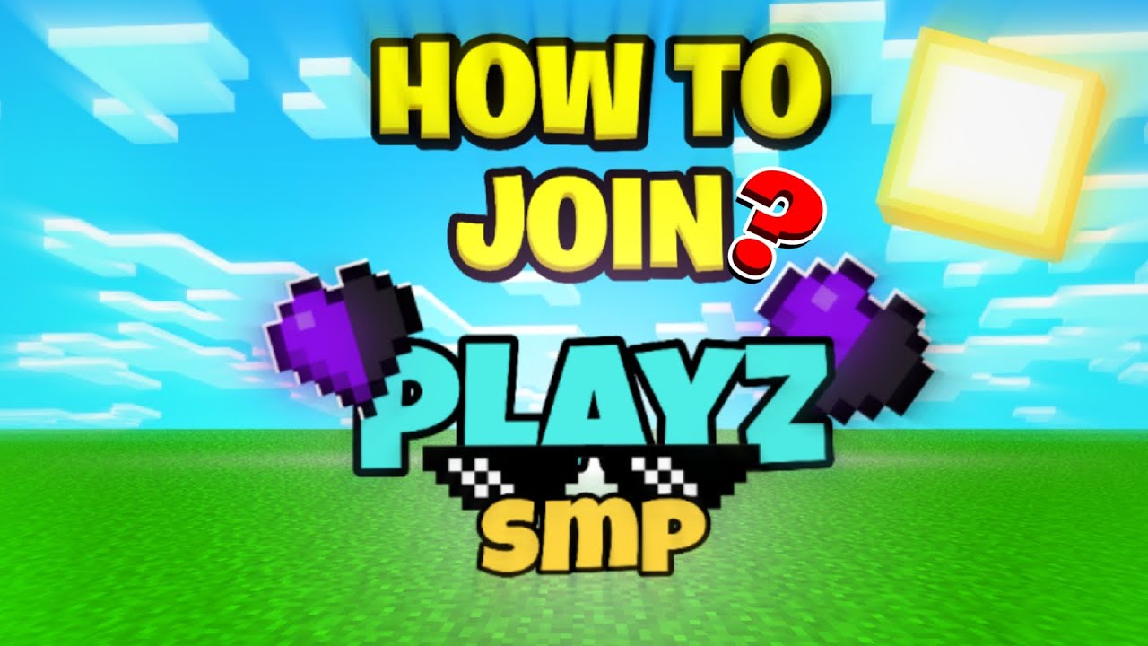 Application open for PLAYZ SMP ! POCKET EDITION only SMP - YouTube