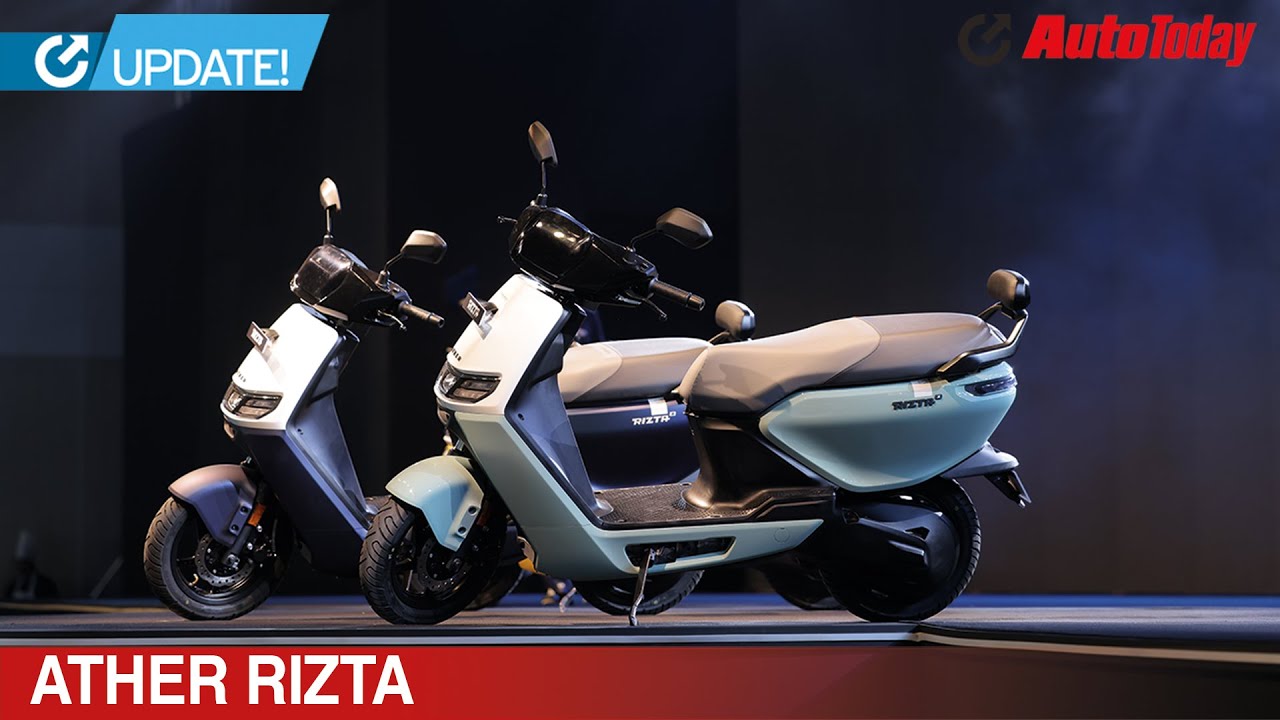 Ather Rizta Walkaround | First Look - YouTube