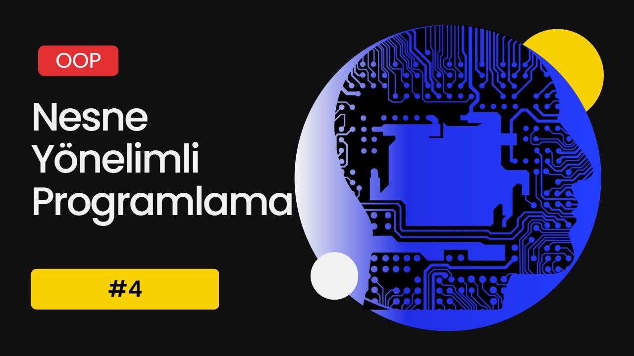 OOP (Nesne Yönelimli Programlama) - 4 - YouTube