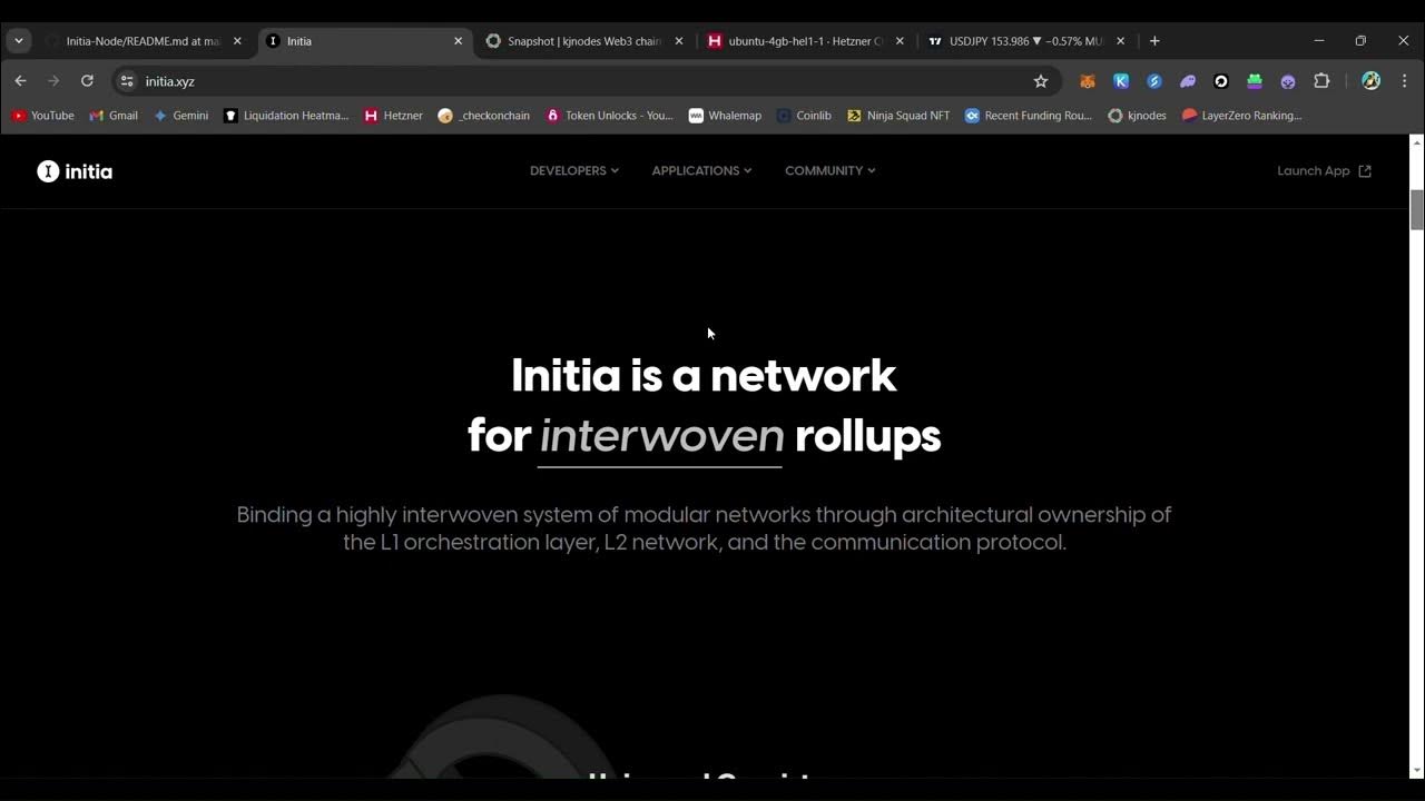 Initia Node Kurulum Rehberi - YouTube