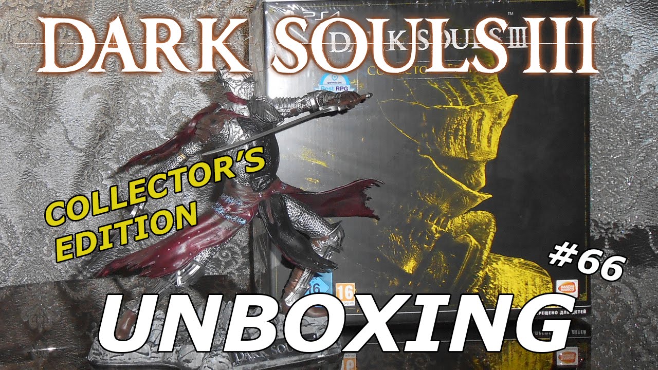 Dark Souls III Collector's Edition (PS4) - Unboxing #66 - YouTube