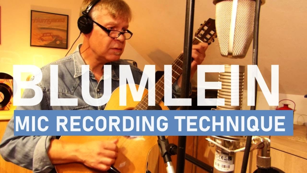BLUMLEIN Mic Recording Technique - YouTube