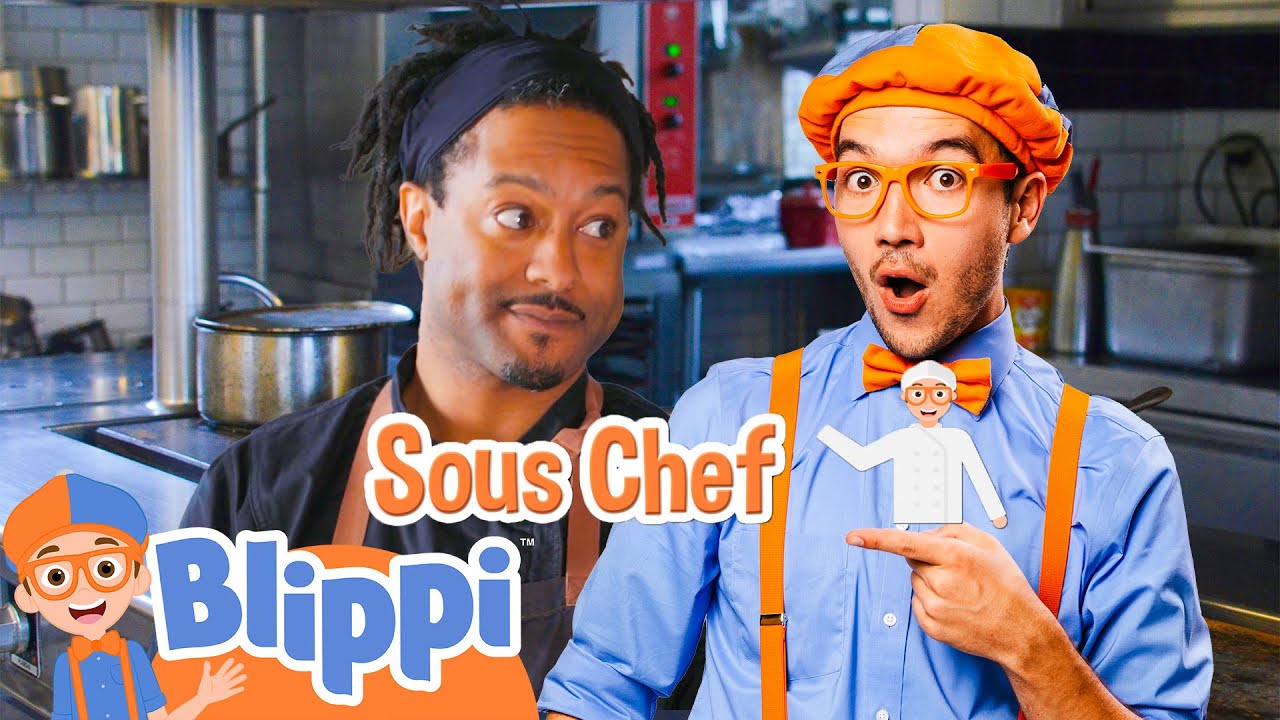 🍳🥞 Blippi Learns to Cook with Friends| Blippi | Celebrating Diversity ...