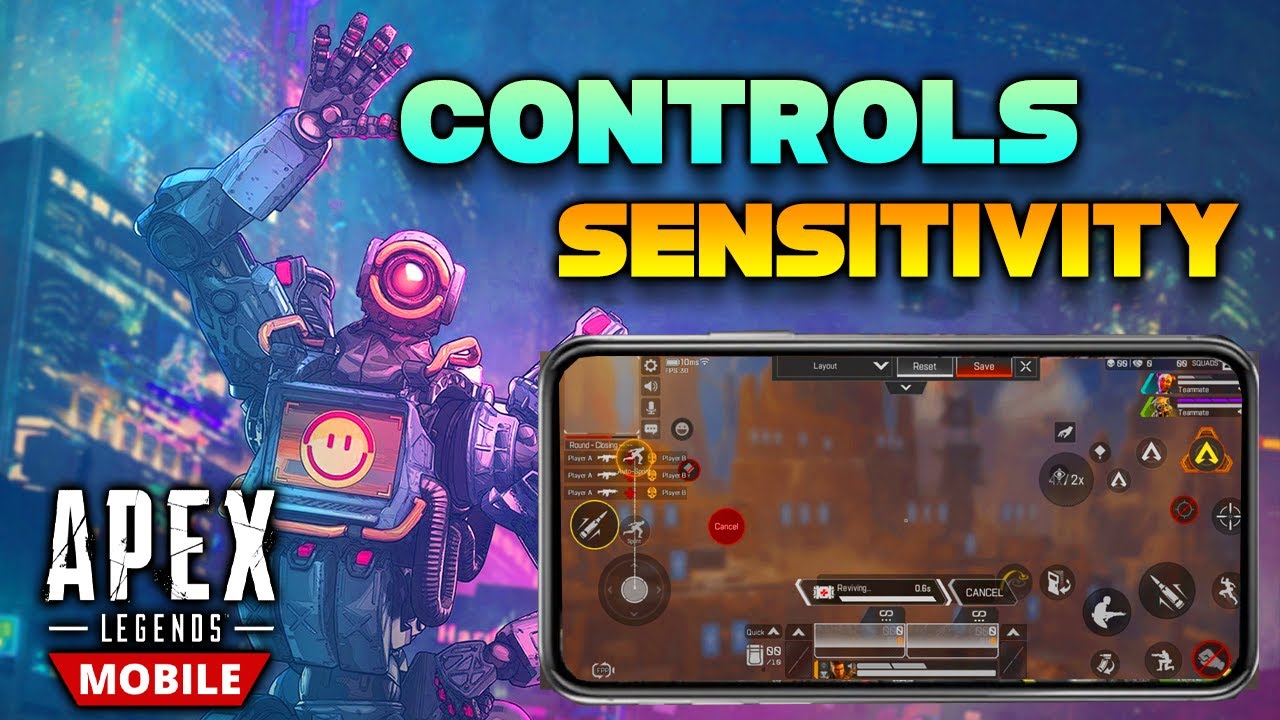 Apex Legend Mobile Control & Sensitivity Setup || Basic Knowledge Of ...