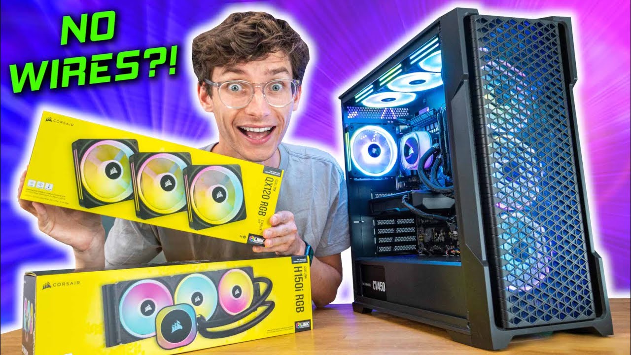 Corsair's New QX Fans Are A GAME CHANGER! 😍 - YouTube
