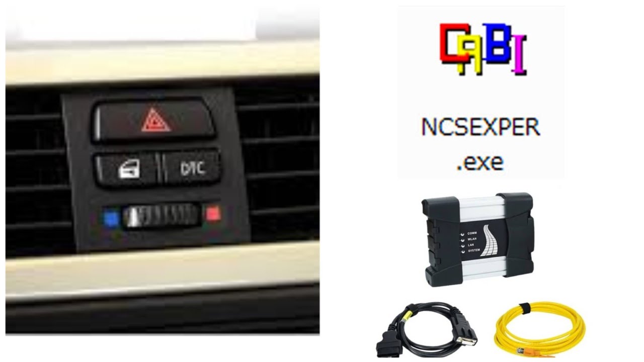 TUTORIAL HOW TO CODING DOBLE HAZZARD LIGHTS BMW E90 WITH NCS EXPERT AND ...