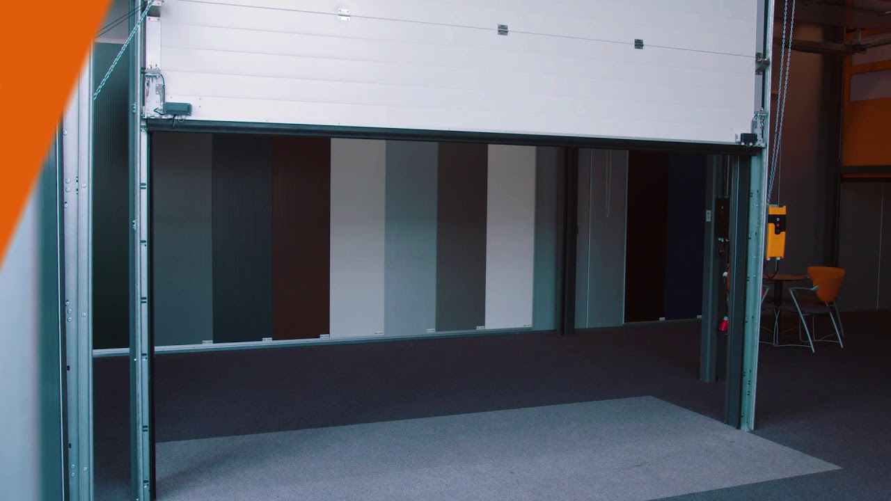 Alpha springless sectional doors EN - YouTube