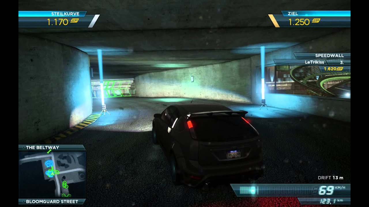 NFS Most Wanted 2012: Ford Focus RS500 - Drift City (Terminal Velocity ...