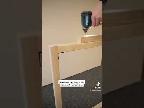 how to build a tufting frame - YouTube