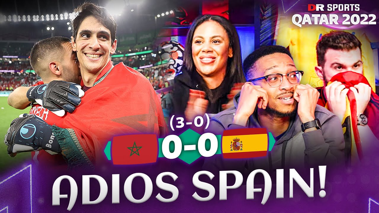 ADIOS SPAIN!! | Spain v Morocco | Gameday Live | Qatar 2022 Highlights ...