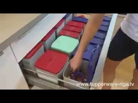 Tupperware space maker - YouTube