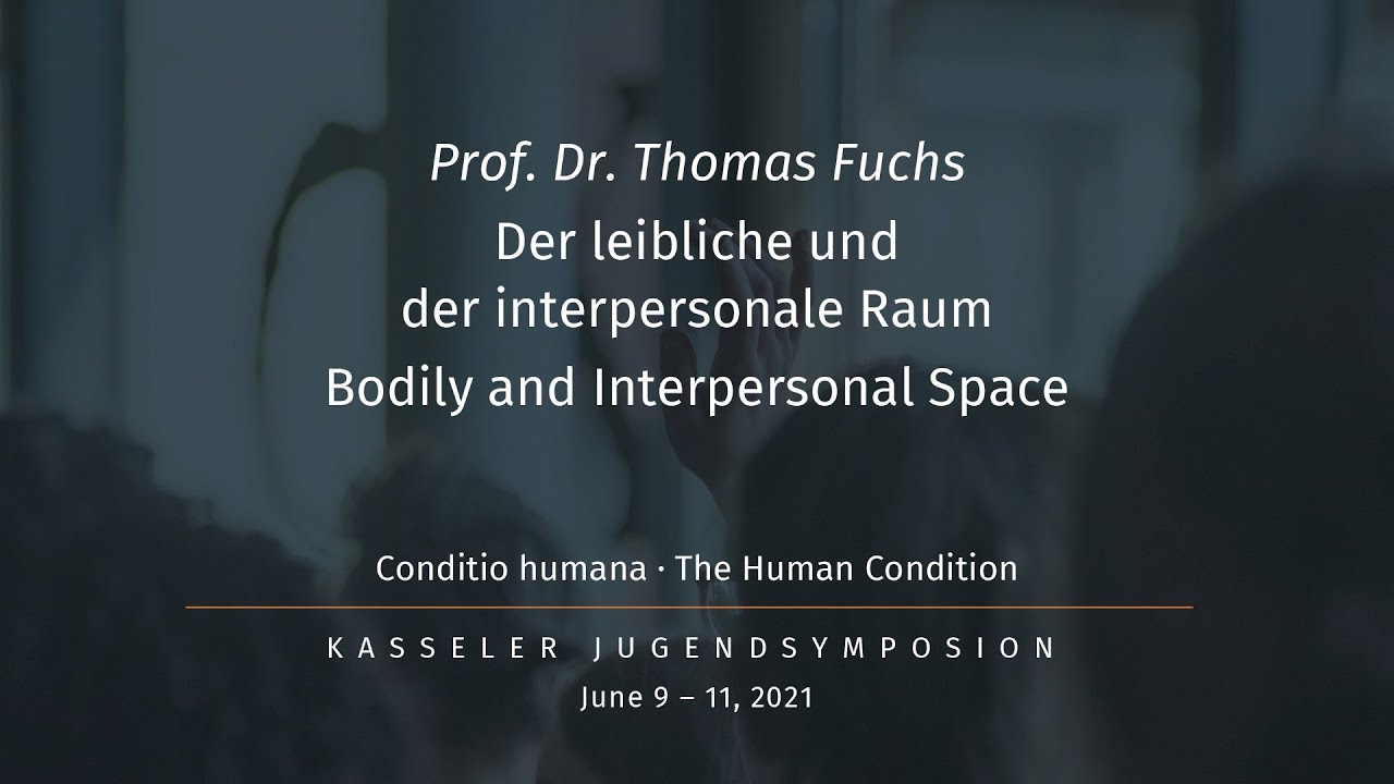 Prof. Dr. Thomas Fuchs (English) - YouTube