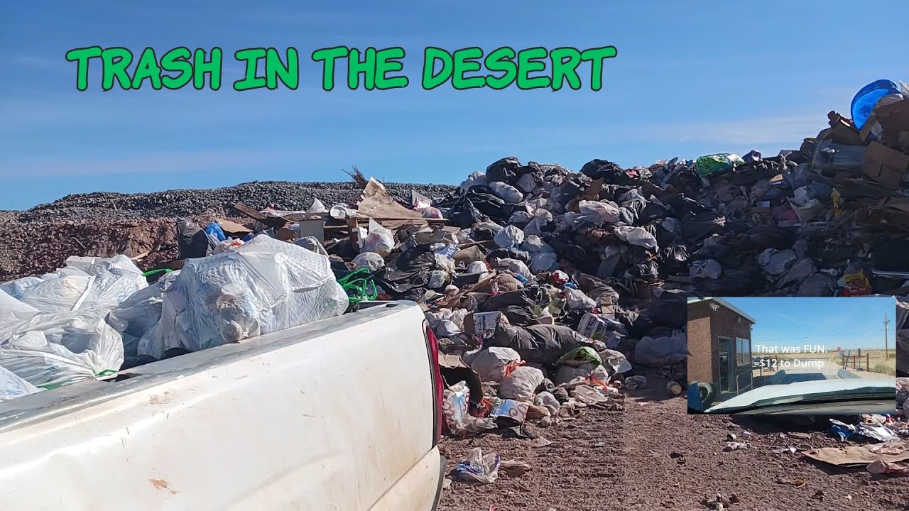 What I Do With Trash Off-Grid In High Desert / How to dispose of ...