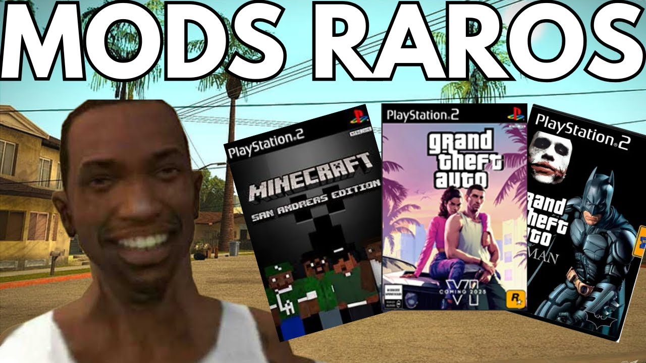 Probé Los MODS Más RAROS De GTA (PS2) - YouTube