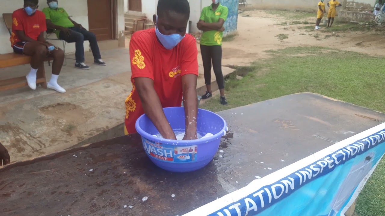 VIM NATIONAL SCHOOLS' SANITATION INSPECTION TOUR AT ADONTEN SENIOR HIGH ...