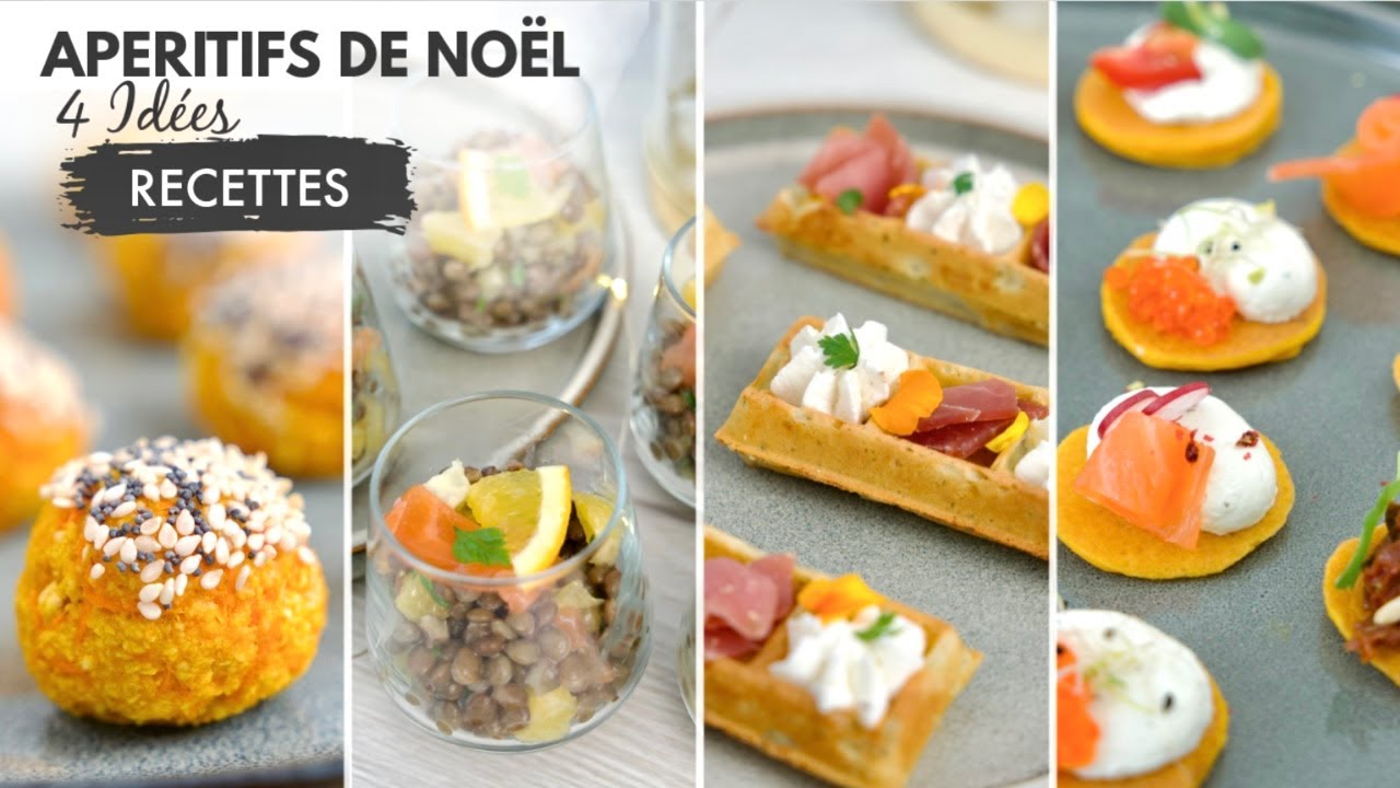 RECETTE DE NOEL (rapide & petit budget) | apéritif & amuse bouche - YouTube