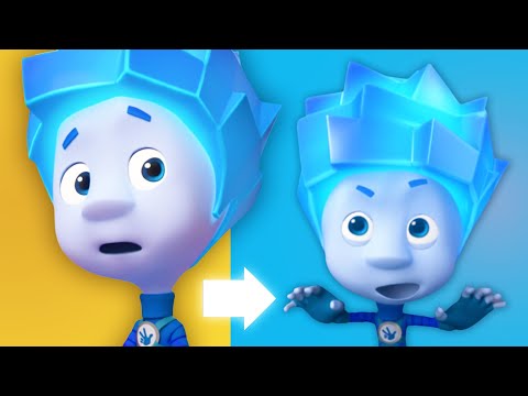 The MONSTER in the Computer! | The Fixies | Animation for Kids