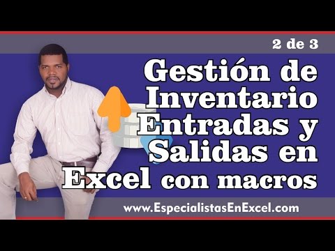 INVENTARIO EN EXEL CON CODIGO VISUAL BASIC: MAS VIDEOS