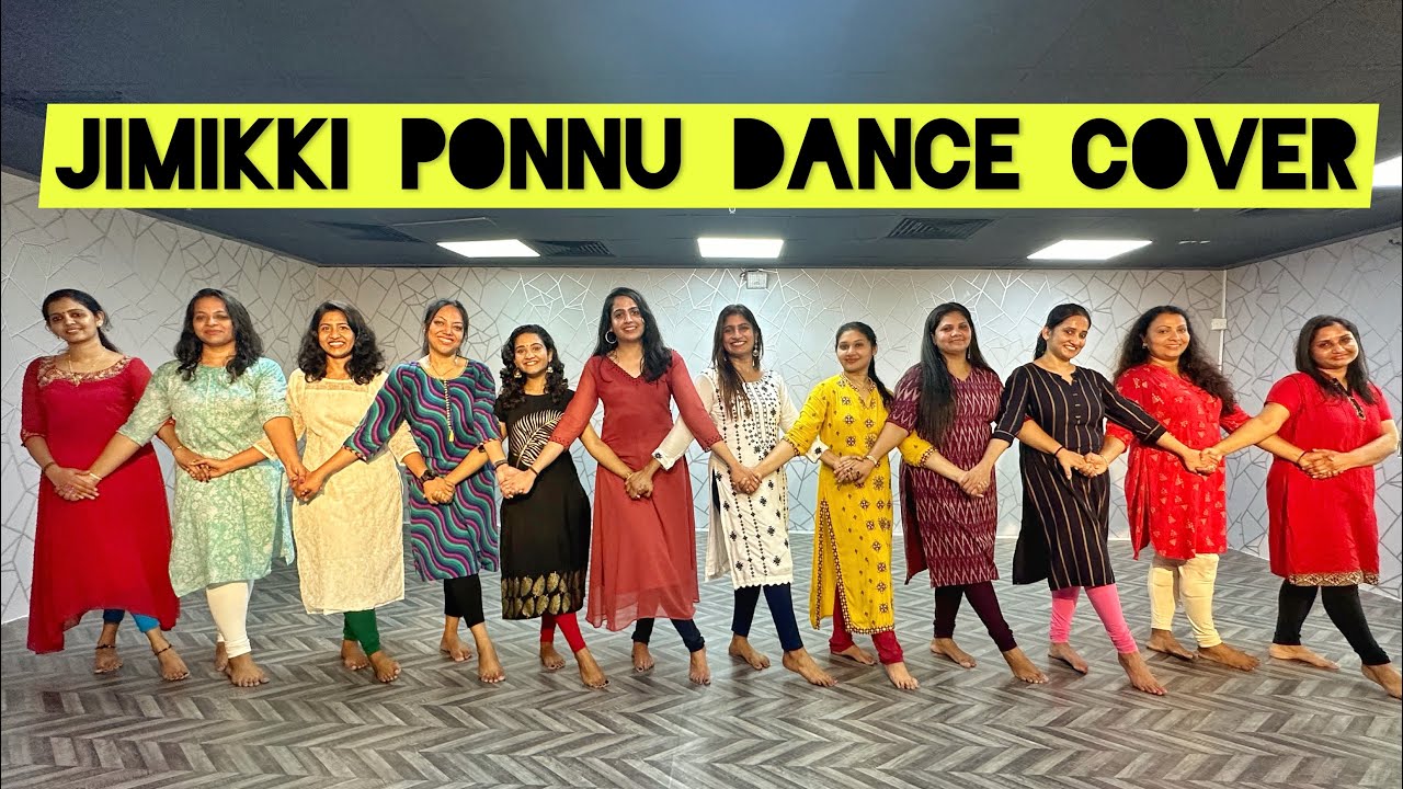 JIMIKKI PONNU DANCE COVER #varisu #thalapathy #rashmikamandanna #tamil ...