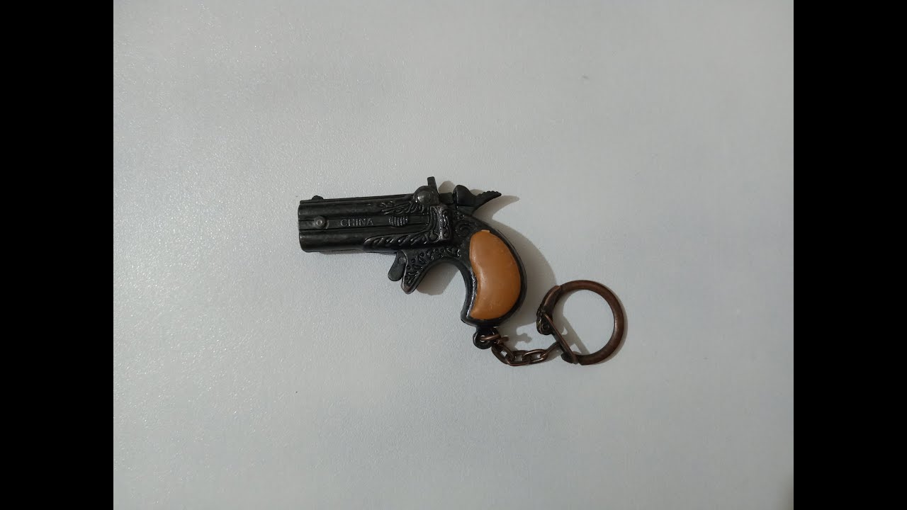 Realistic Look Antique Gun Keychain - YouTube