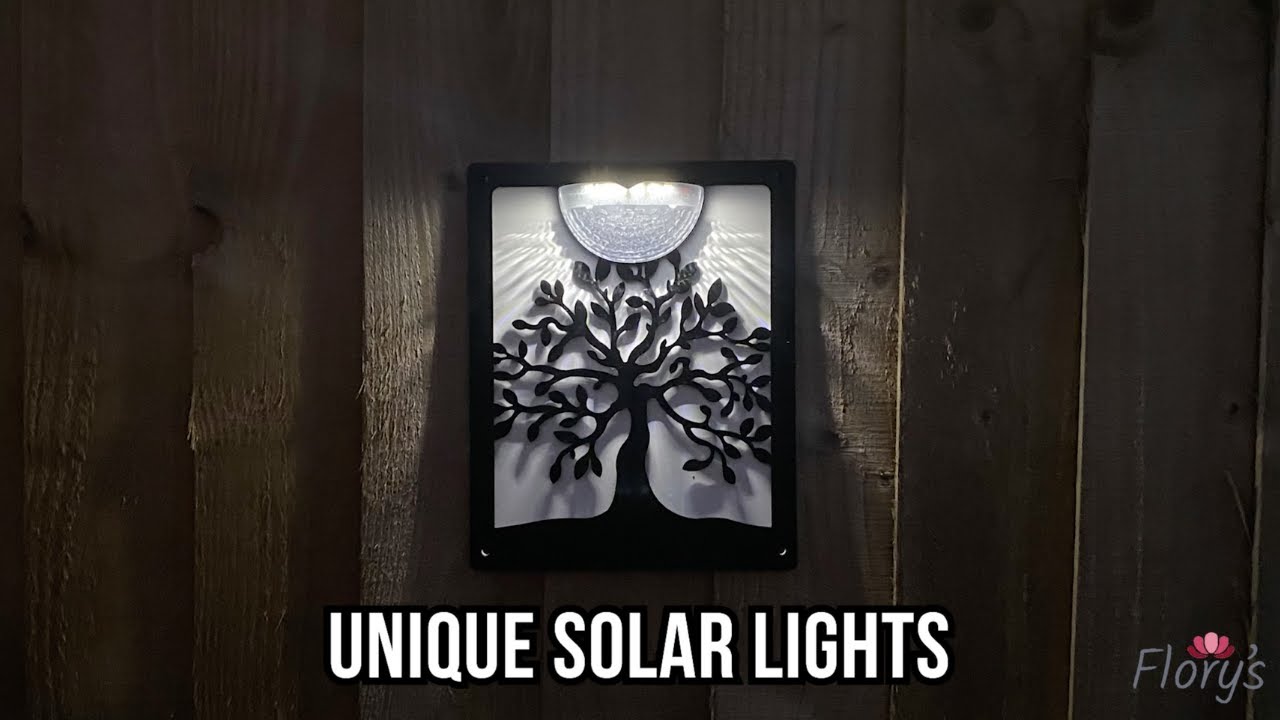 The Original Solar Wall Plaque - Flory's Online - YouTube