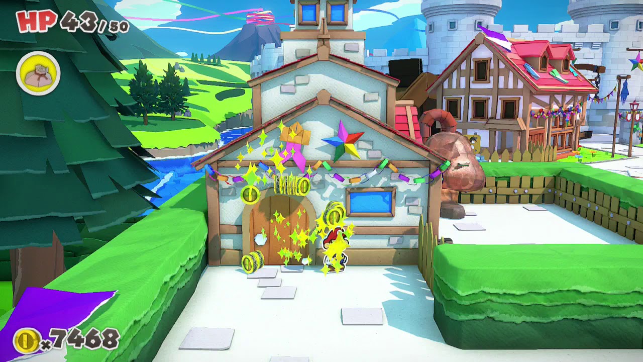 Paper Mario: The Origami King Toad Town - YouTube