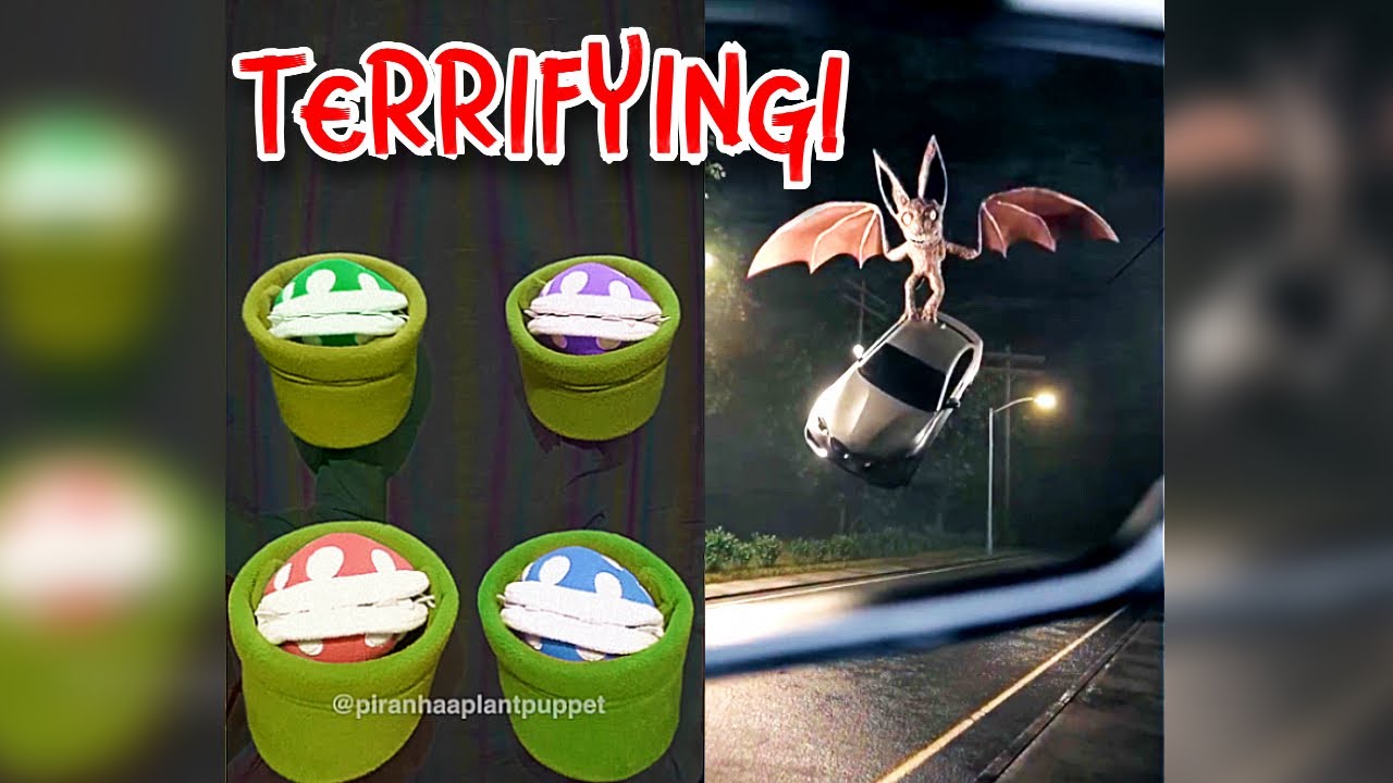 Piranhaa Plants getting SCARED straight for around 9 and a half minutes ...