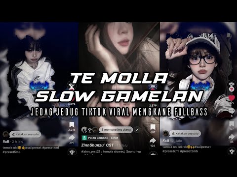 DJ TE MOLLA JEDAG JEDUG SLOW GAMELAN TIKTOK VIRAL MENGKANE FULLBASS BY APRI RMX 