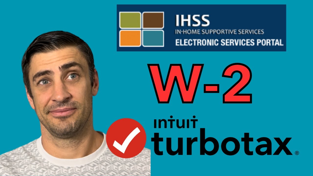 How To Enter Non Taxable IHSS W-2 In TurboTax - YouTube