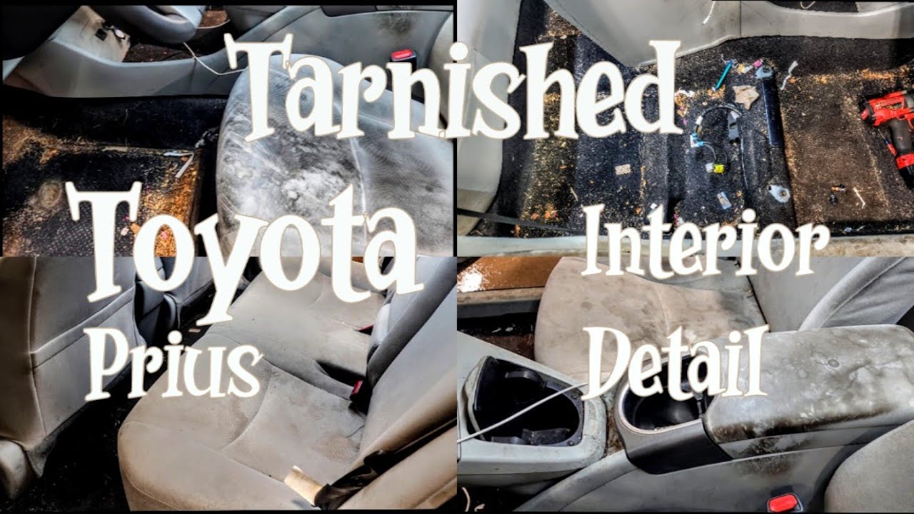 Tarnished Toyota Prius; Extreme Deep Interior Detail - YouTube