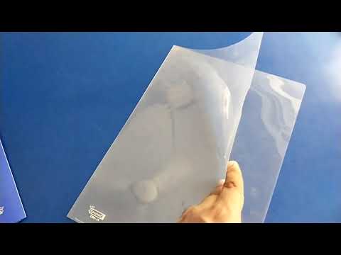 L FOLDER STICK FILE DACK FOLDER OFFICE STATIONERY @MAPPSTATIONERY - YouTube