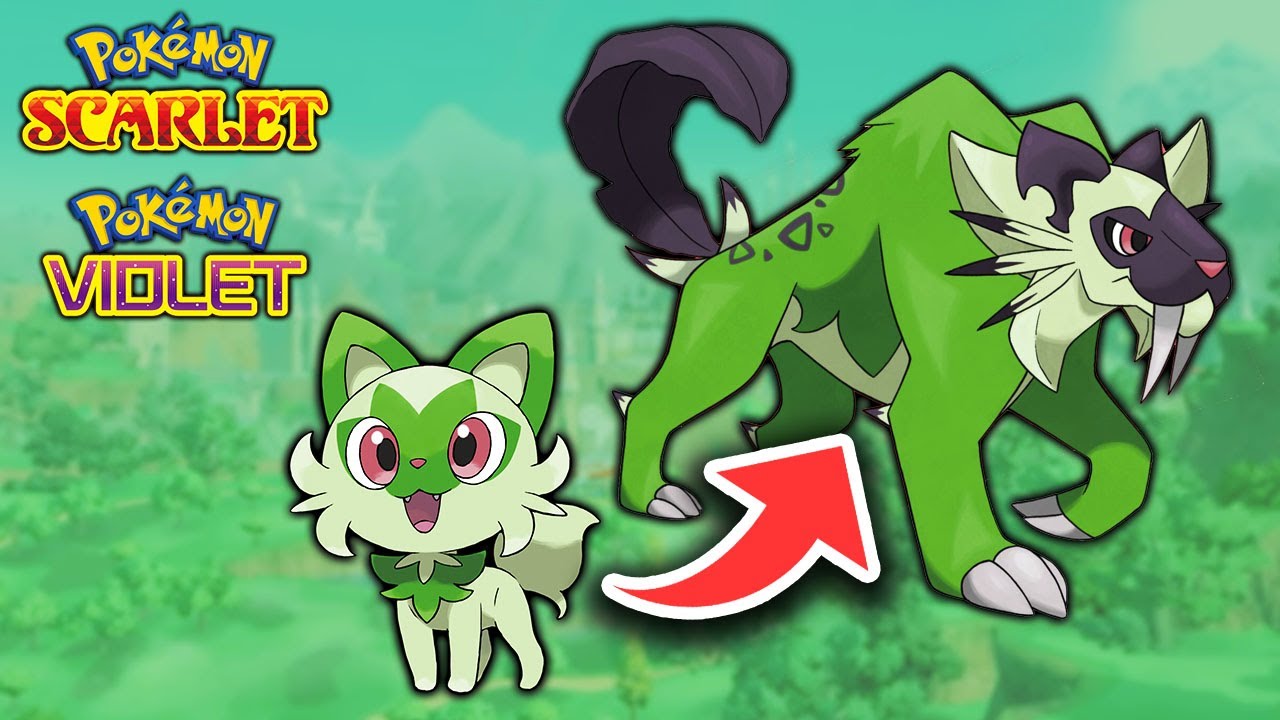 Sprigatito's EVOLUTION in Pokemon Scarlet & Violet! [Speculation] - YouTube