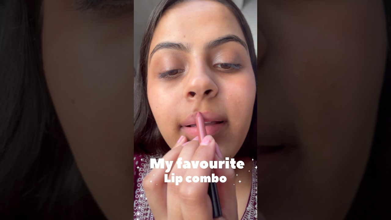 My favourite lip combo 😍💄#ytshorts #shortsvideo #youtubeindia #lipcombo ...